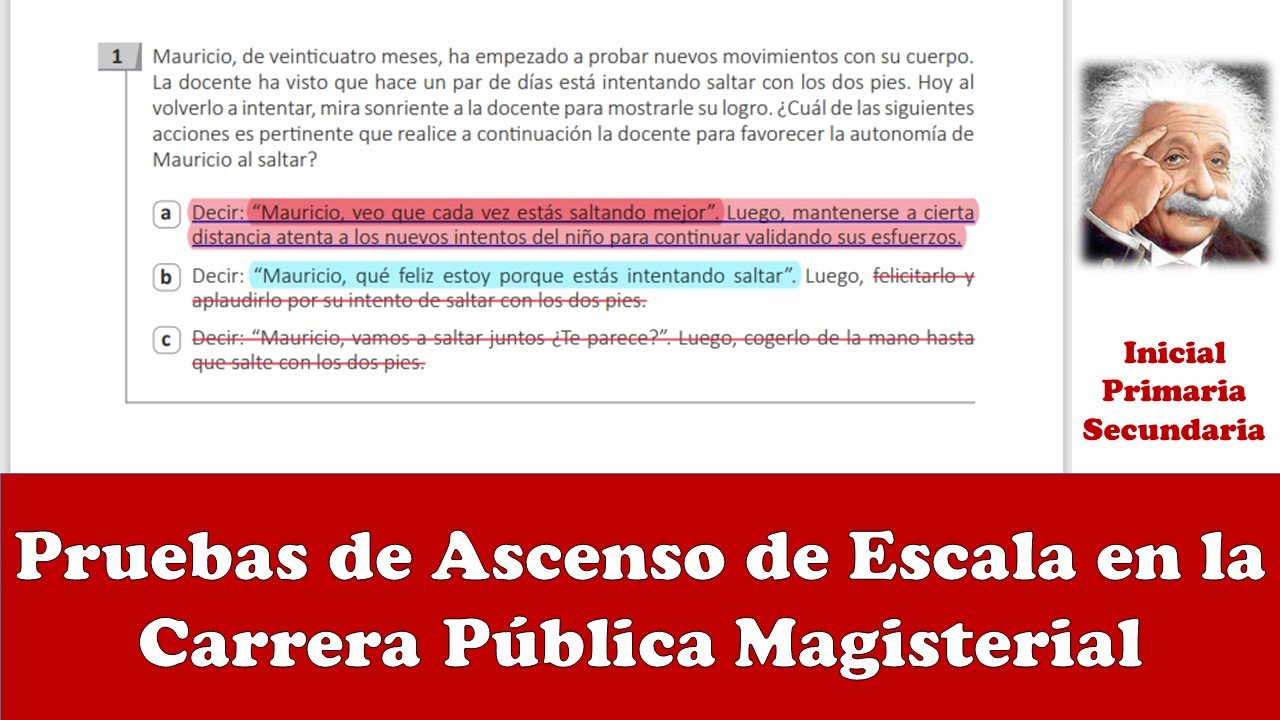 Pruebas de Ascenso de Escala en la Carrera Pública Magisterial ...